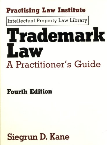 Buy Trademark Law: A Practitioner's Guide Book Online at Low Prices in ...