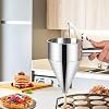 Amazon.com: Pancake Batter Dispenser, 40 OZ Multi-Caliber Stainless ...