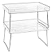 Amazon.com: Masirs Clear Stackable Shelf, Easily Organize Your Kitchen ...