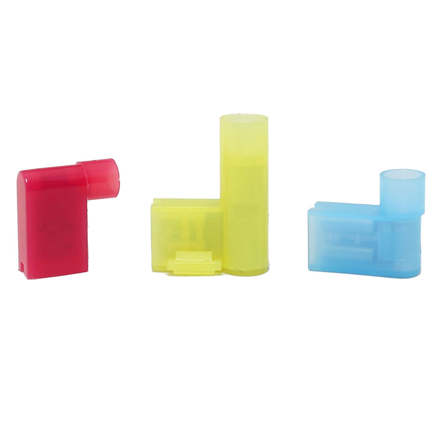 Snapklik.com : 60PCS Nylon Flag Spade Quick Disconnects Female Wire ...