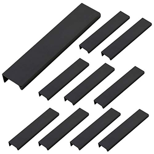 Snapklik.com : LC LICTOP 15cm/5.9 Black Aluminum Home Kitchen Cabinets ...