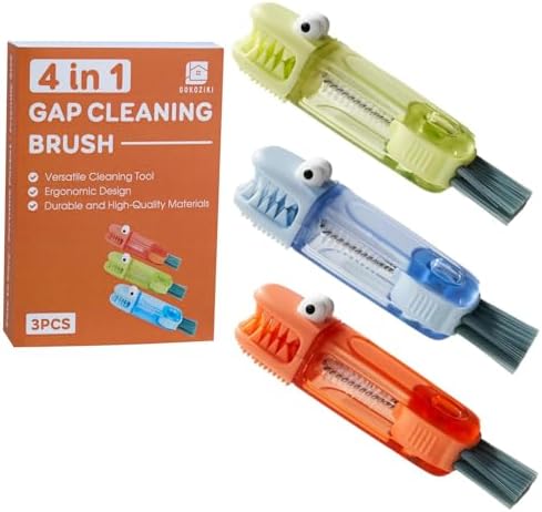 Amazon.com: 3 in 1 Cup Lid Gap Cleaning Brush Set, Multifunctional ...