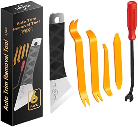 Amazon.com: SARDVISA 2 Packs Auto Trim Removal Tool Set, Upgraded Heavy ...