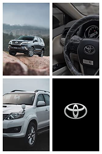 Fortuner Car Poster for room and wall decorations - (Multicolor, Size ...