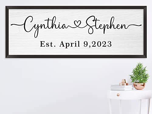 Amazon.com: Personalized Bedroom Wall Decor Above Bed Personalized ...