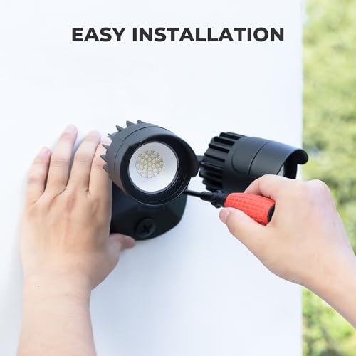 Snapklik.com : LUXFLY LED Dual-Head Flood Light - 34W 5000K 3500 Lumen