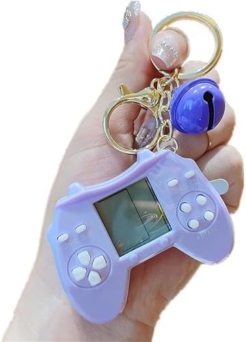 Amazon.com: Retro Classic Game Console Pendant Keychain Playable ...