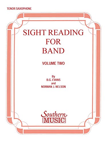 Amazon.com: Sight Reading for Band, Book 2: Bb Tenor Saxophone ...