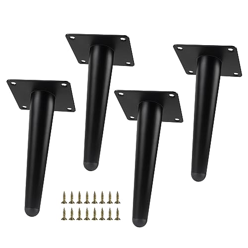 DBREAKS Slanted Furniture Feet, Conical Metal Furniture Feet, Sofa Foot ...