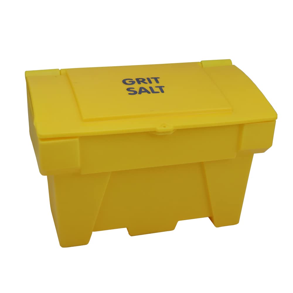Pathfinder Lockable Yellow Grit Bin - 200 Litre / 200 Kg Capacity ...