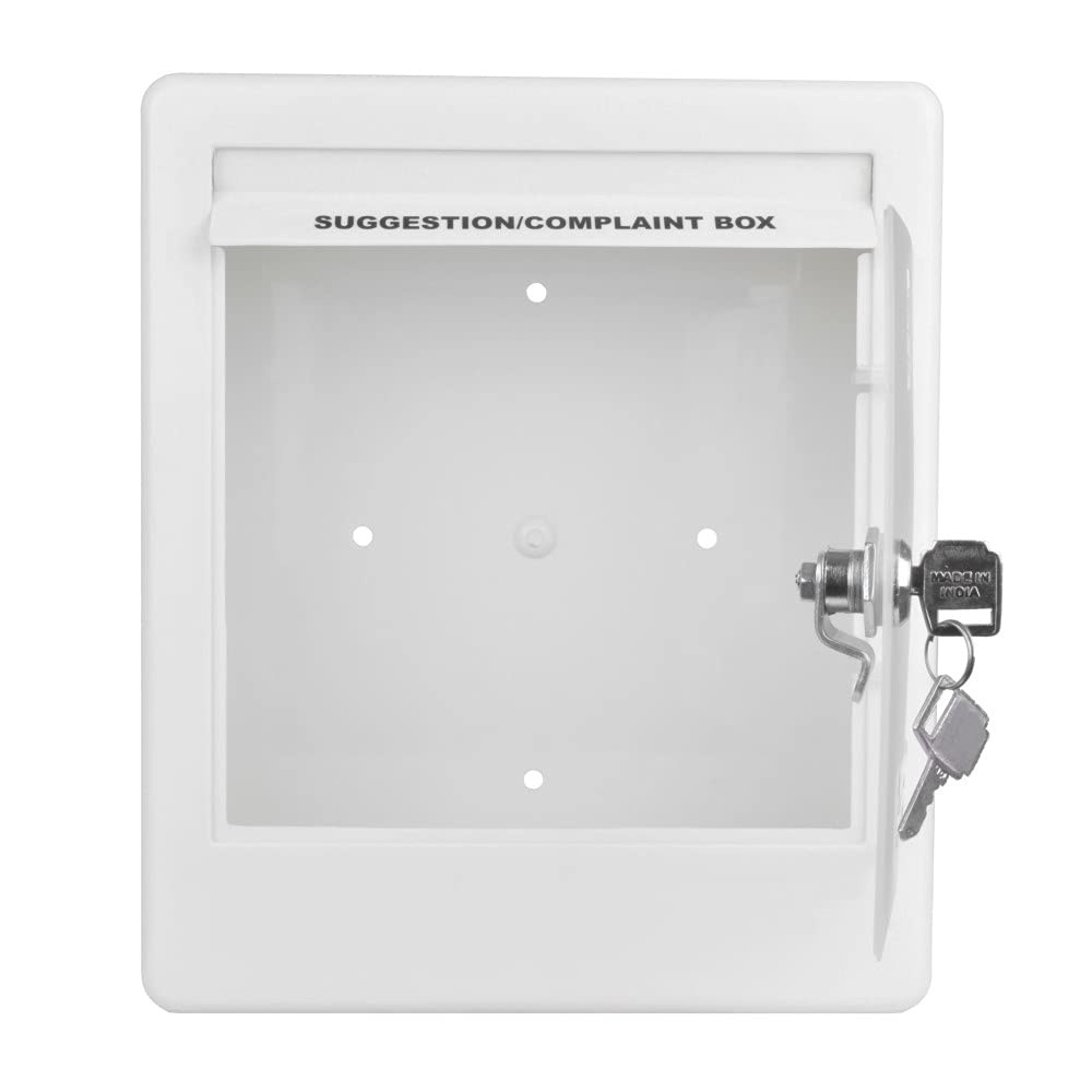 Plantex Virgin Plastic Wall Mount Suggestion Box/Complaint Box/Letter ...