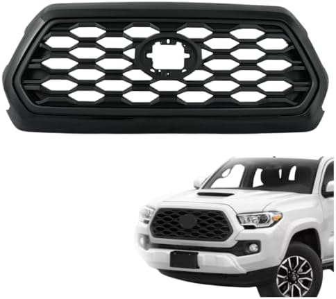 Amazon.com: Nerfisle Front Bumper Grille W/Gloss Black Grill Insert ...