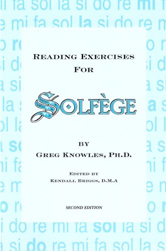 Reading Exercises for Solfege: Knowles, Greg: 9781882320059: Amazon.com ...