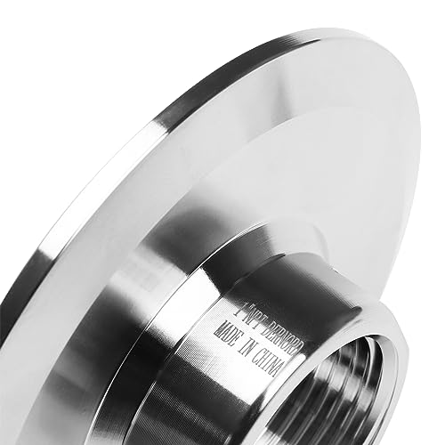 Snapklik.com : DERNORD Sanitary 3 Inch Tri Clamp To 1 Inch NPT Female ...