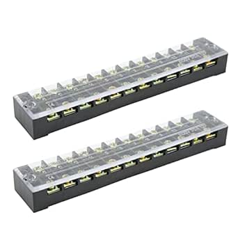 Terminal Block, Wire Barrier Block Terminal Strip TB Fixed Easy Wiring ...