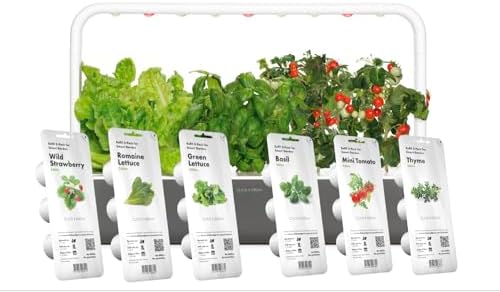 Amazon.com : Click and Grow Bundle Smart Garden 9 Gray with 18 Plant ...