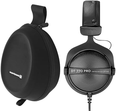 Amazon.com: beyerdynamic DT 770 PRO 32 Ohm Grey and DT Hardcase ...
