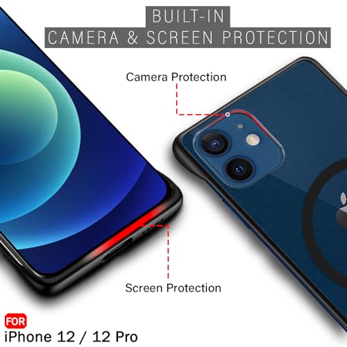 TheGiftKart Hybrid Ultimate Slim Back Case Cover for iPhone 12 /12 Pro ...