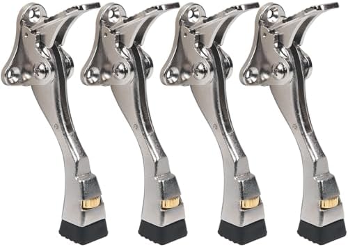 Amazon.com: 12 Pieces Heavy Duty Door Stoppers 5.35 Inches Kickdown ...