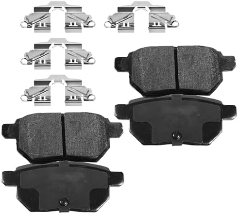Amazon.com: MECANIKO Rear Ceramic Brake Pads Compatible with 2012-2017 ...