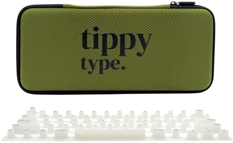 Amazon.com: TIPPY TYPE Raised Keyboard Cover for Long Nails - Fits ...