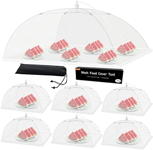 Amazon.com: LYDTICK 10Pack Mesh Food Covers for Outside Outdoors Pop-Up ...