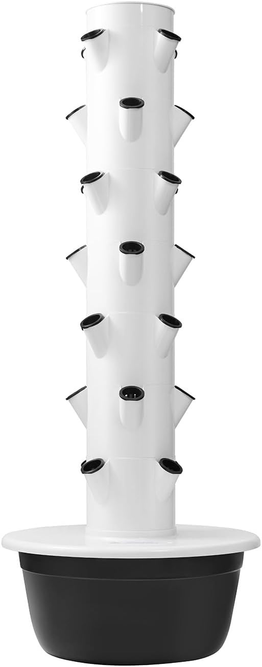 Amazon.co.jp: Hydroponic Tower Garden Hydroponic System, Vertical ...