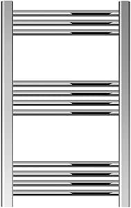 Balterley Straight Heated Heated Towel Rail Radiator, 219W, 500 x 700mm ...