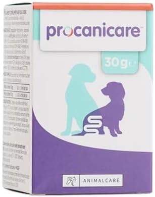 ecuphar Procanicare Powder for Dogs, 30 g, To Support Healthy ...