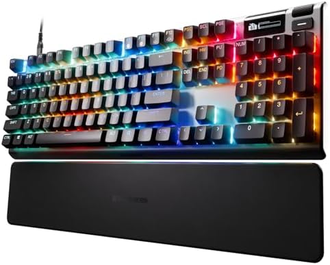 Amazon.com: SteelSeries Apex Pro Gen 3 OmniPoint 3.0 HyperMagnetic ...