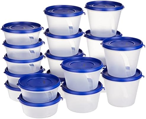 Buy Amazon Brand - Solimo Nestable & Stackable Polypropylene Container ...