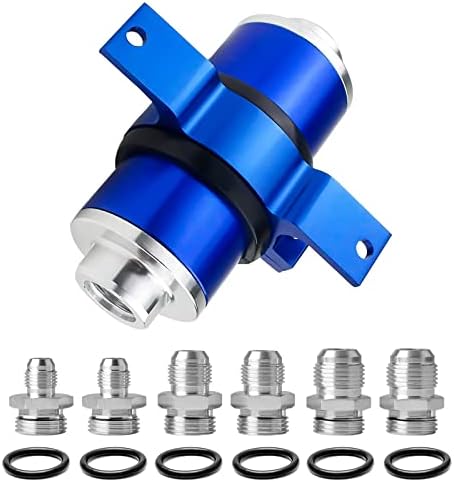 Amazon.com: 50mm Fuel Filter 100 Micron Inline Fuel Filter Mount with ...