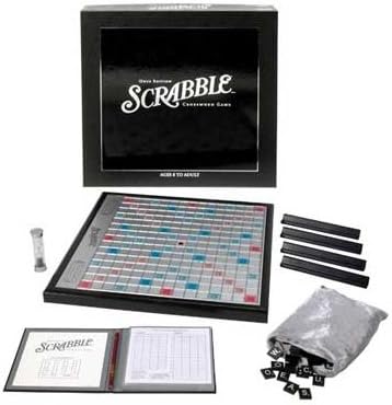 Amazon.com: Scrabble Onyx Edition : Toys & Games