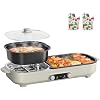 Amazon.com: Hot Pot Electric with Grill - Korean BBQ Grill Indoor and ...