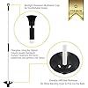 Amazon.com : KINGTOP Mini Golf Flagstick with Hole Cup Cover, Practice ...