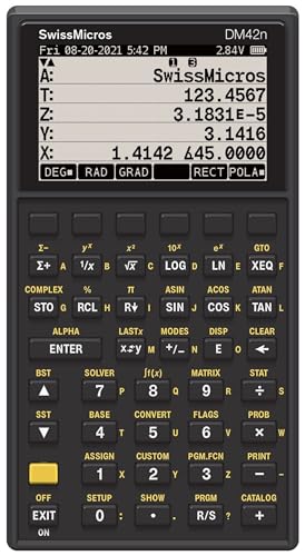 SwissMicros DM42n RPN Scientific Calculator – Upgraded - Want It All