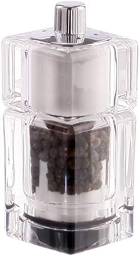 Amazon.com: Chef Specialties 3.5 Inch Cubic Pepper Mill and Salt Shaker ...