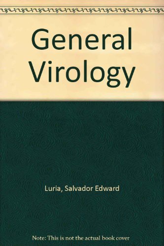 General virology: Luria, S. E., Et al: 9780471556404: Amazon.com: Books