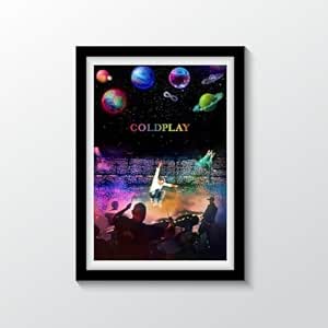 Rockery Frames Coldplay - Iconic Band Framed Poster, 8x12 Inches ...