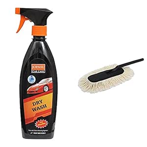 Jopasu Dry Wash (500 ml, White) & Jopasu Car Duster : Amazon.in: Beauty