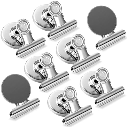 NEEGO Magnetic Clips 10pcs Strong Fridge Magnet Hook Clips Perfect ...