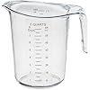 Amazon.com: Restaurantware RW Base 2 Quart Measuring Jar 1 Durable ...