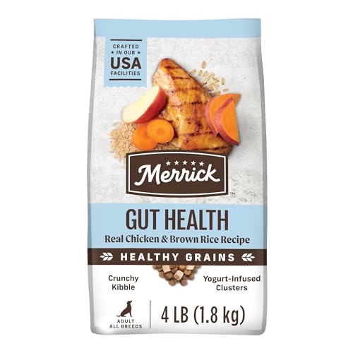 Merrick Intestine Well Being Recipe, Wholesome Grains Pure Rooster And ...