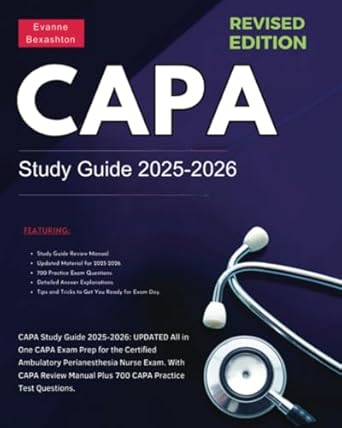 CAPA Study Guide 2025-2026: UPDATED All in One CAPA Exam Prep for the ...