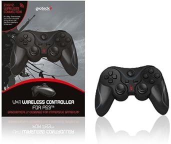 Gioteck VX1 Controller 2.4Ghz Wireless (PS3) : Amazon.co.uk: PC & Video ...