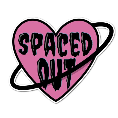 Amazon.com: 3" Spaced Out Alien UFO Skull Abduction Colors Conspiracy ...