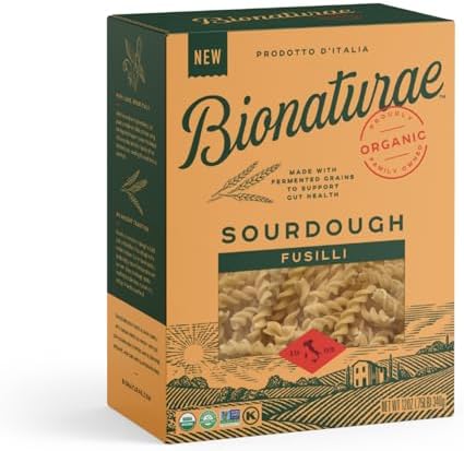 Amazon.com : Bionaturae Fusilli Pasta Noodles - Sourdough Pasta, Kosher ...