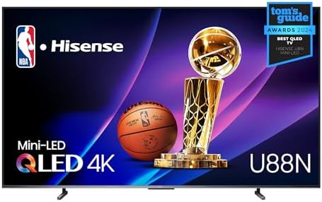 Hisense 100U88N-100 inch Mini-LED PRO 4K QLED 144Hz Google TV with ...