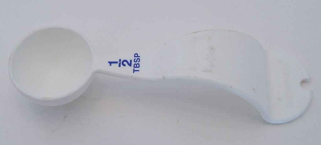 Amazon.com: Tupperware White with Navy Lettering Replacement Measuring ...