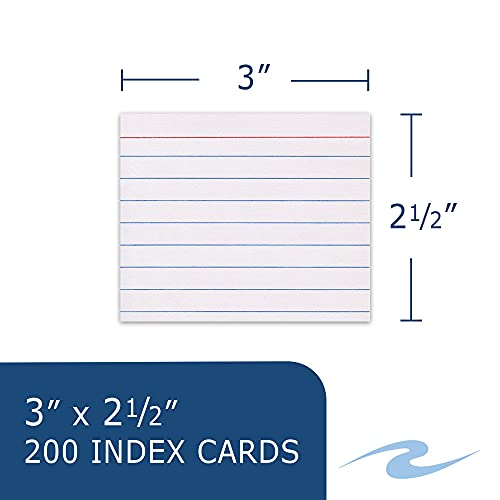 Snapklik.com : Roaring Spring Mini Index Cards 3x25, 200 Count, 100 ...